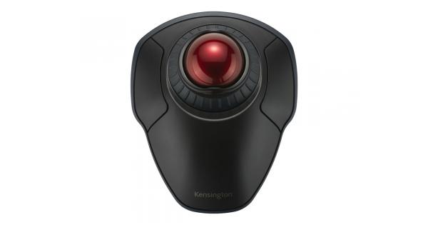 Kensington - Orbit Trackball with Scroll Ring wireless - Black - Computers