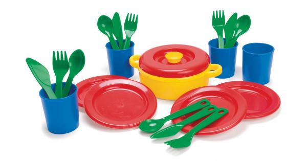 Dantoy - Dinner set in net 4381 - Toys